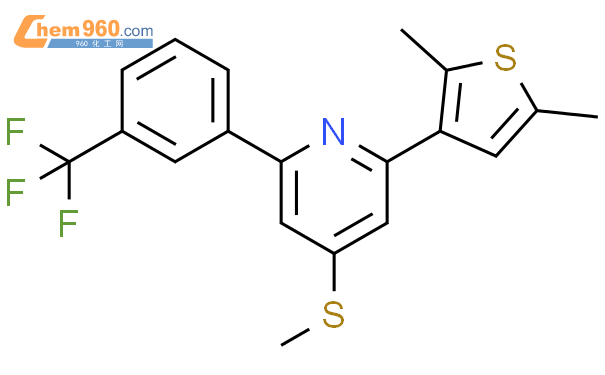 138028-58-7_Pyridine,2-(2,5-dimethyl-3-thienyl)-4-(methylthio)-6-[3 ... 138028-58-7_Pyridine,2-(2,5-dimethyl-3-thienyl)-4-(methylthio)-6-[3 ...