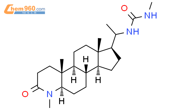 156470 60 9 Urea N Methyl N [ 5a 4 Methyl 3 Oxo 4 Azapregnan 20 Yl