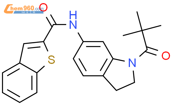 2034408 44 9 N [1 2 2 Dimethylpropanoyl 2 3 Dihydroindol 6 Yl] 1