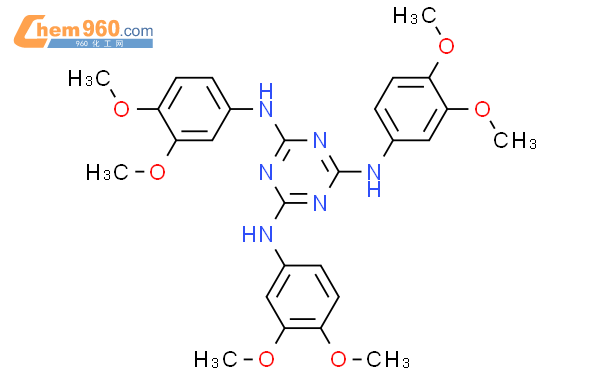 345627-13-6_1,3,5-Triazine-2,4,6-triamine, N,N',N''-tris(3,4 ...