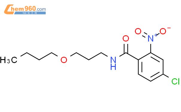 432512 91 9 N 3 Butoxypropyl 4 Chloro 2 Nitrobenzamidecas号 432512 91