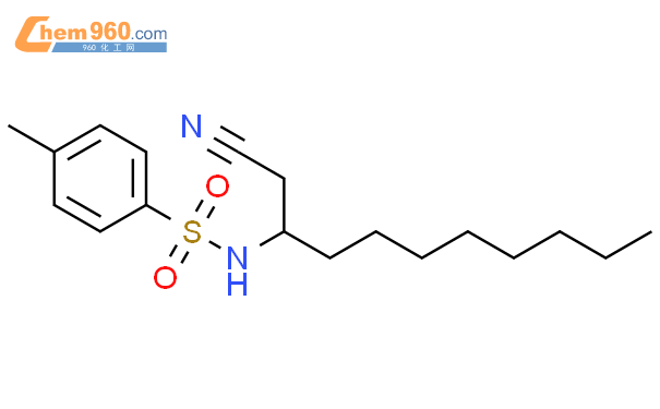 508224 32 6 Benzenesulfonamide N [1 Cyanomethyl Nonyl] 4 Methyl Cas号